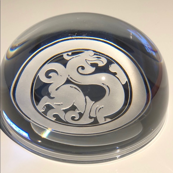 Office | Dragon Crystal Paperweight Office Desk Decor | Poshmark